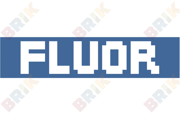 fluor logo font