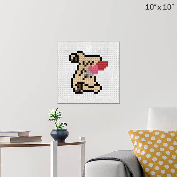 National Poetry Month Pixel Art Wall Poster - Build Your Own with ...