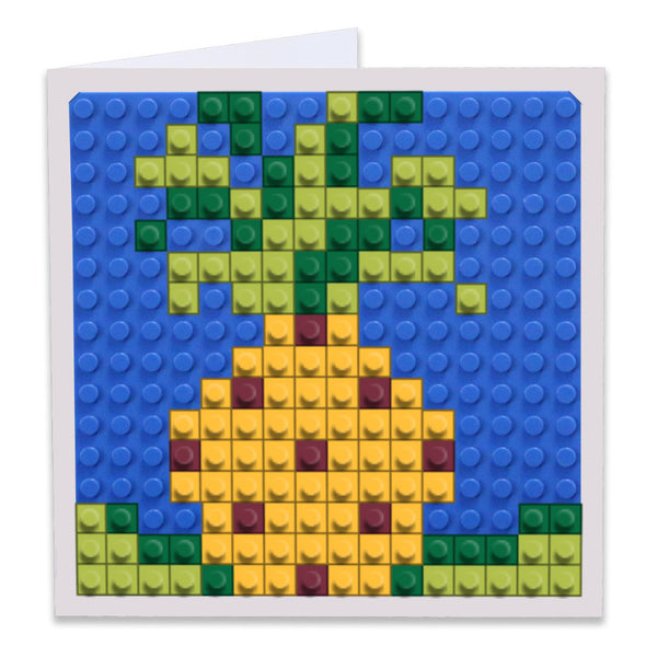 Pineapple new Build-On Greeting Card | BRIK