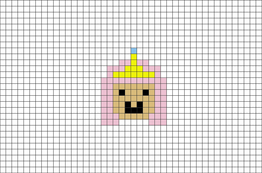 Minecraft Pixel Art Adventure Time Template