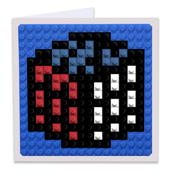 3D rubik's cube Build-On Greeting Card | BRIK