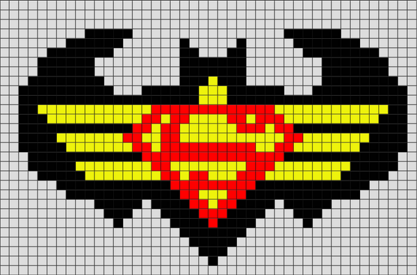 Superman Logo Minecraft