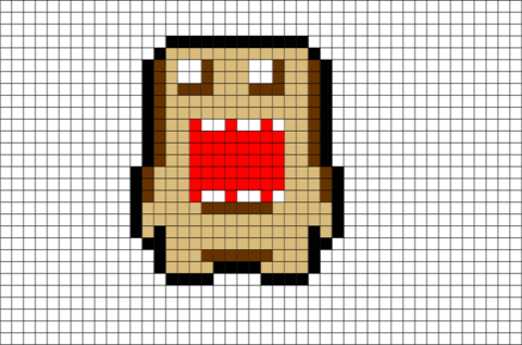 Domo Pixel Art – BRIK
