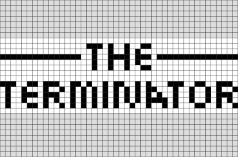 The Terminator Pixel Art – BRIK