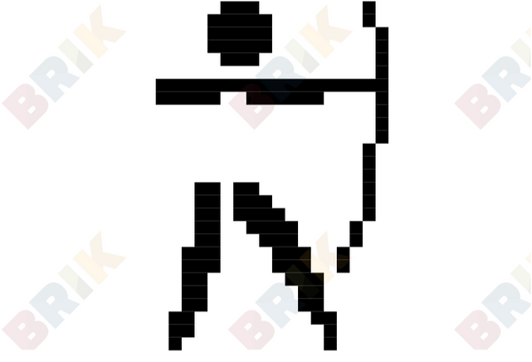 Archery Pixel Art – BRIK