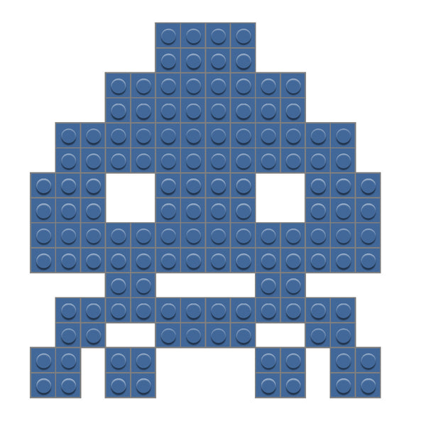 Blue tetris – BRIK