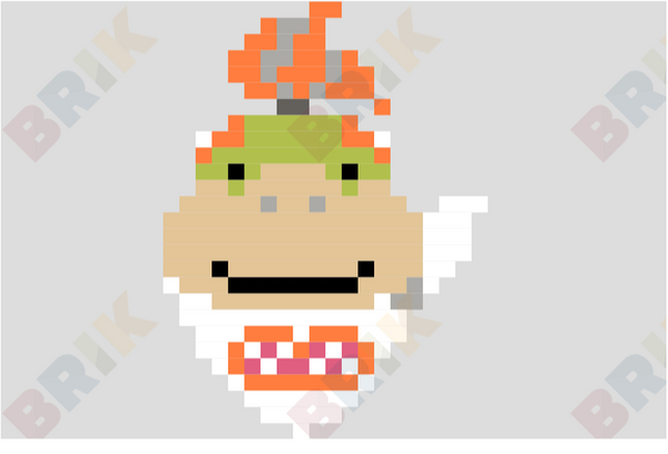Mario Pixel Bowser Bowser Pixel Art – BRIK