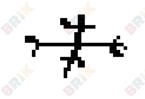 Calm Anger Rune Pixel Art – BRIK
