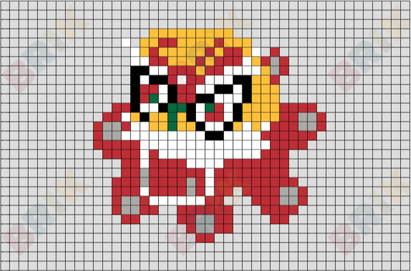 Chinese Dragon Pixel Art – BRIK