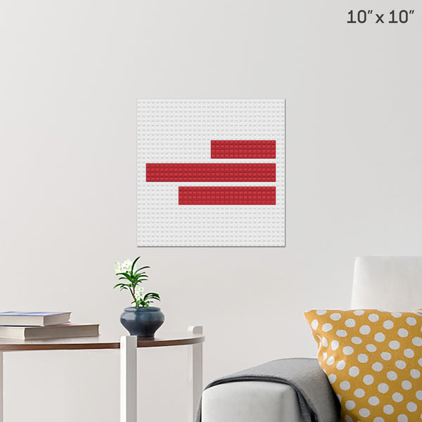 Devon Energy Corporation Logo Wall Poster - Build Your Own with Bricks ...