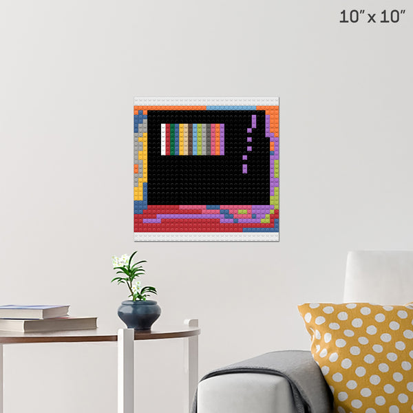 expensive Wall Poster - Build Your Own with Bricks! - BRIK