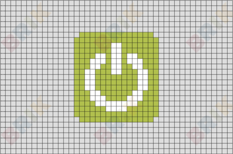 Power Symbol Pixel Art – BRIK