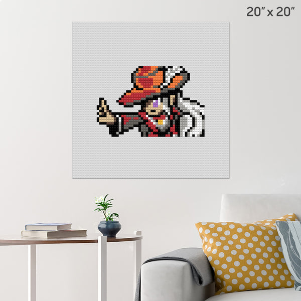 Final Fantasy Red Mage Pixel Art Wall Poster - Build Your Own with ...