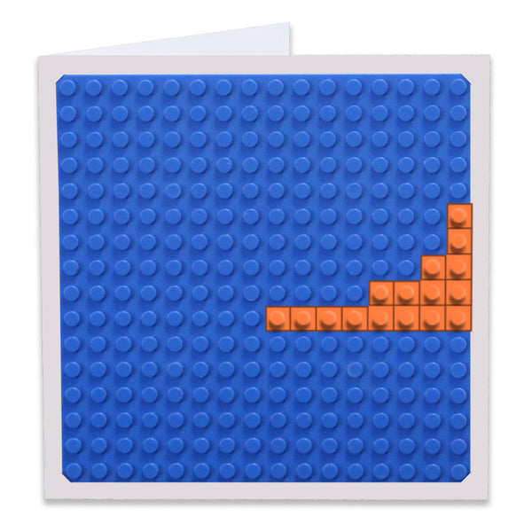 Frogger Otter Build-On Greeting Card | BRIK