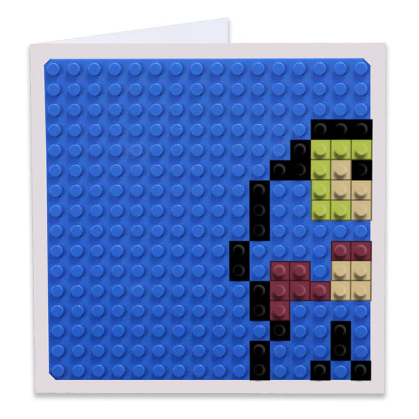 Gunner Guy Build-On Greeting Card | BRIK