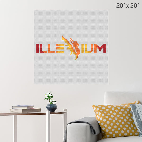 Illenium Wall Poster - Build Your Own with Bricks! - BRIK