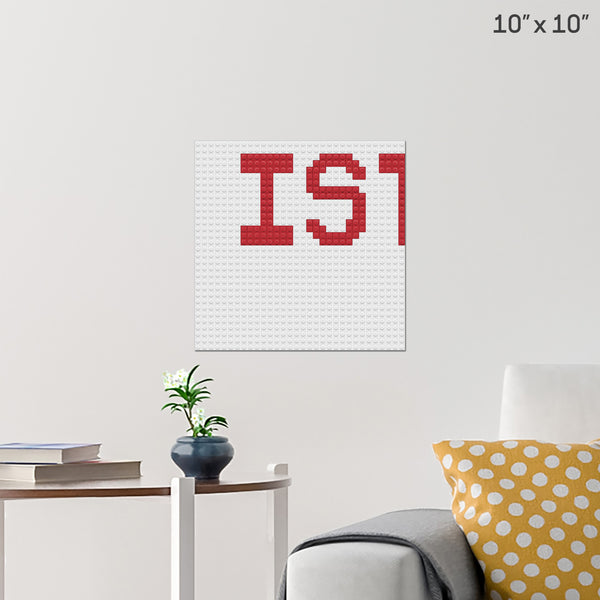 IST Wall Poster - Build Your Own with Bricks! - BRIK