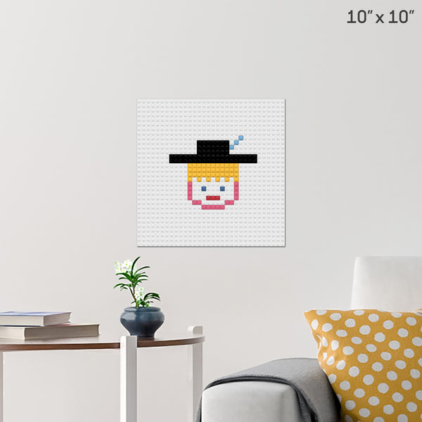 jaco Wall Poster - Build Your Own with Bricks! - BRIK