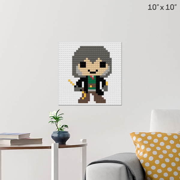 Jacob Frye Pixel Art Wall Poster - Build Your Own with Bricks! - BRIK