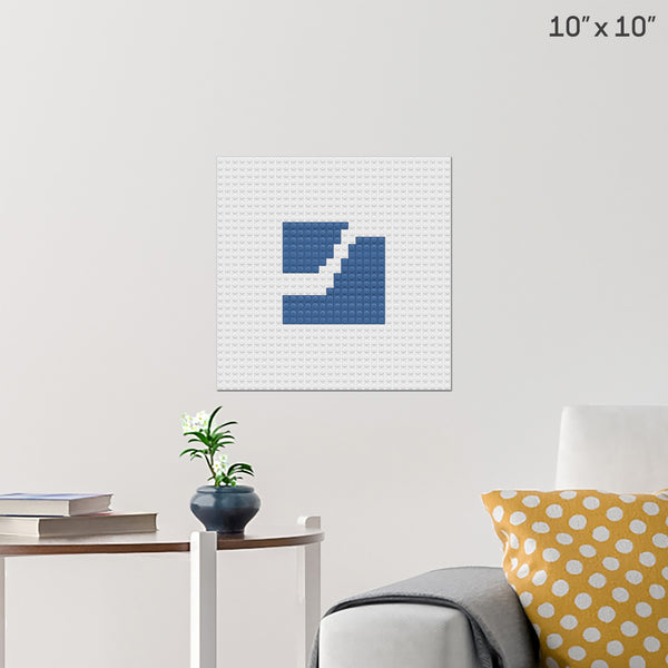 jamf symbol only Wall Poster - Build Your Own with Bricks! - BRIK