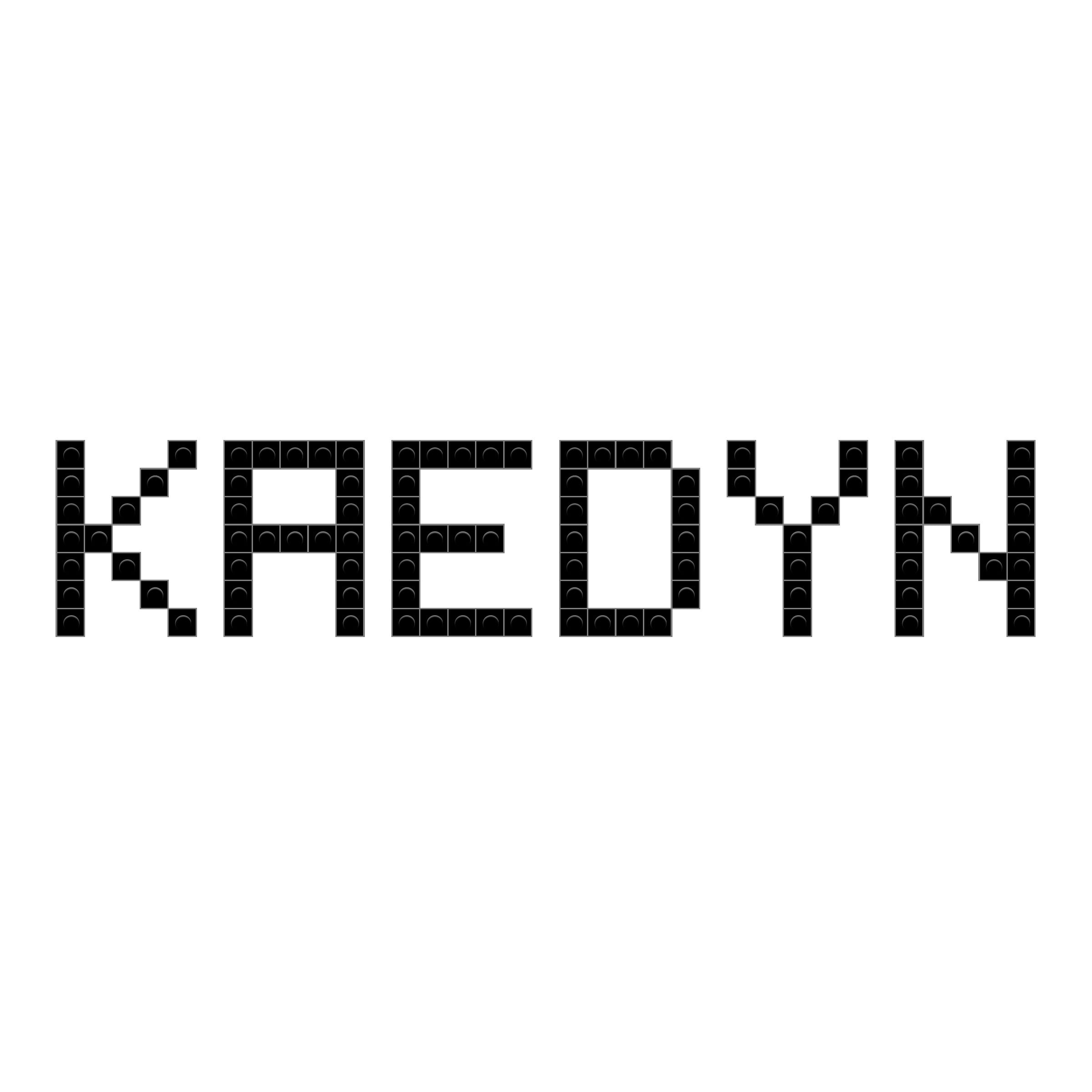 Kaedyn - Black Name Tag