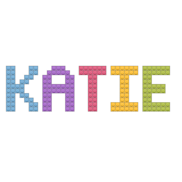 Katie Name Plate 2 tiles – BRIK