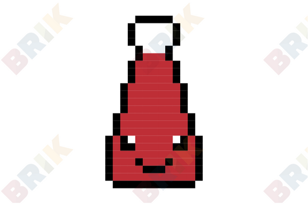 Ketchup Pixel Art – BRIK