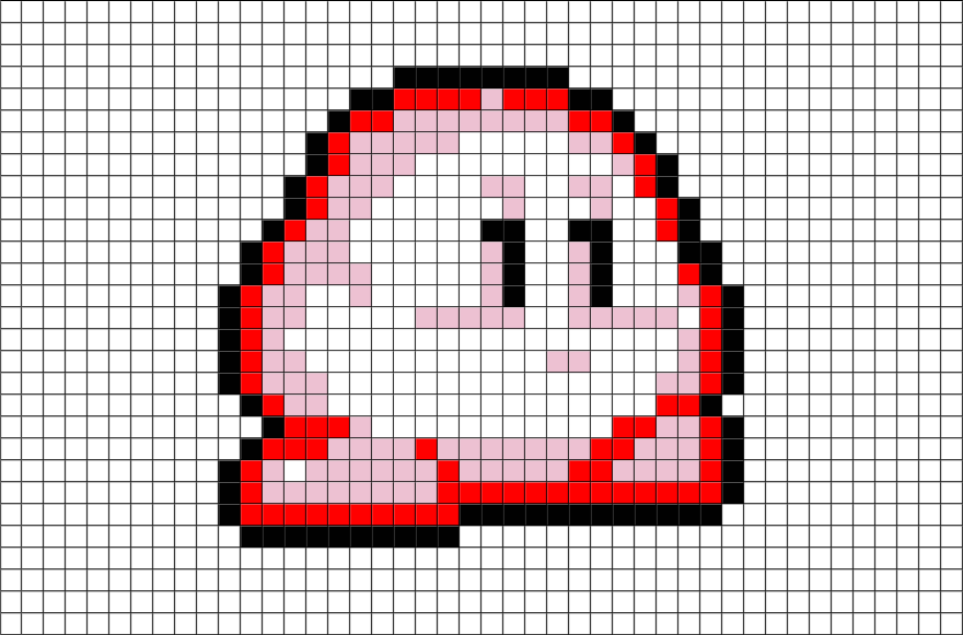 Kirby 8 Bit Sprite