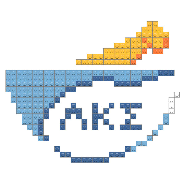 LAMBDA KAPPA SIGMA MORTAR PESTLE BRIK TILE