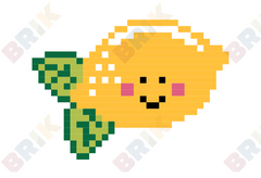 Lemon Pixel Art – BRIK