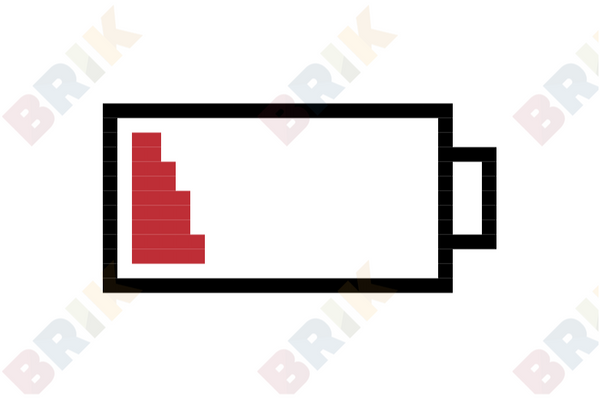 Low Battery Pixel Art – BRIK