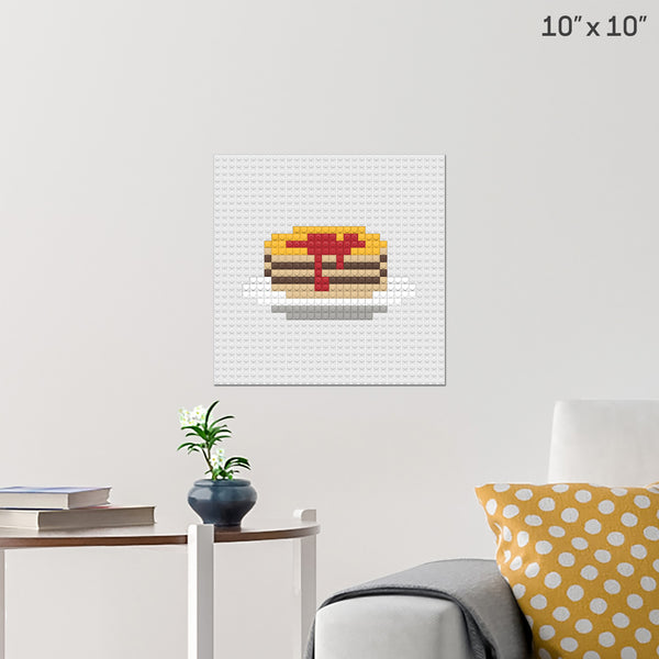 Maple Syrup Pixel Art Wall Poster - Build Your Own with Bricks! - BRIK