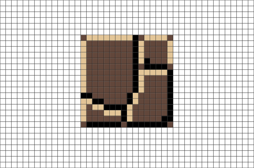 Minecraft Pixel Art Mario