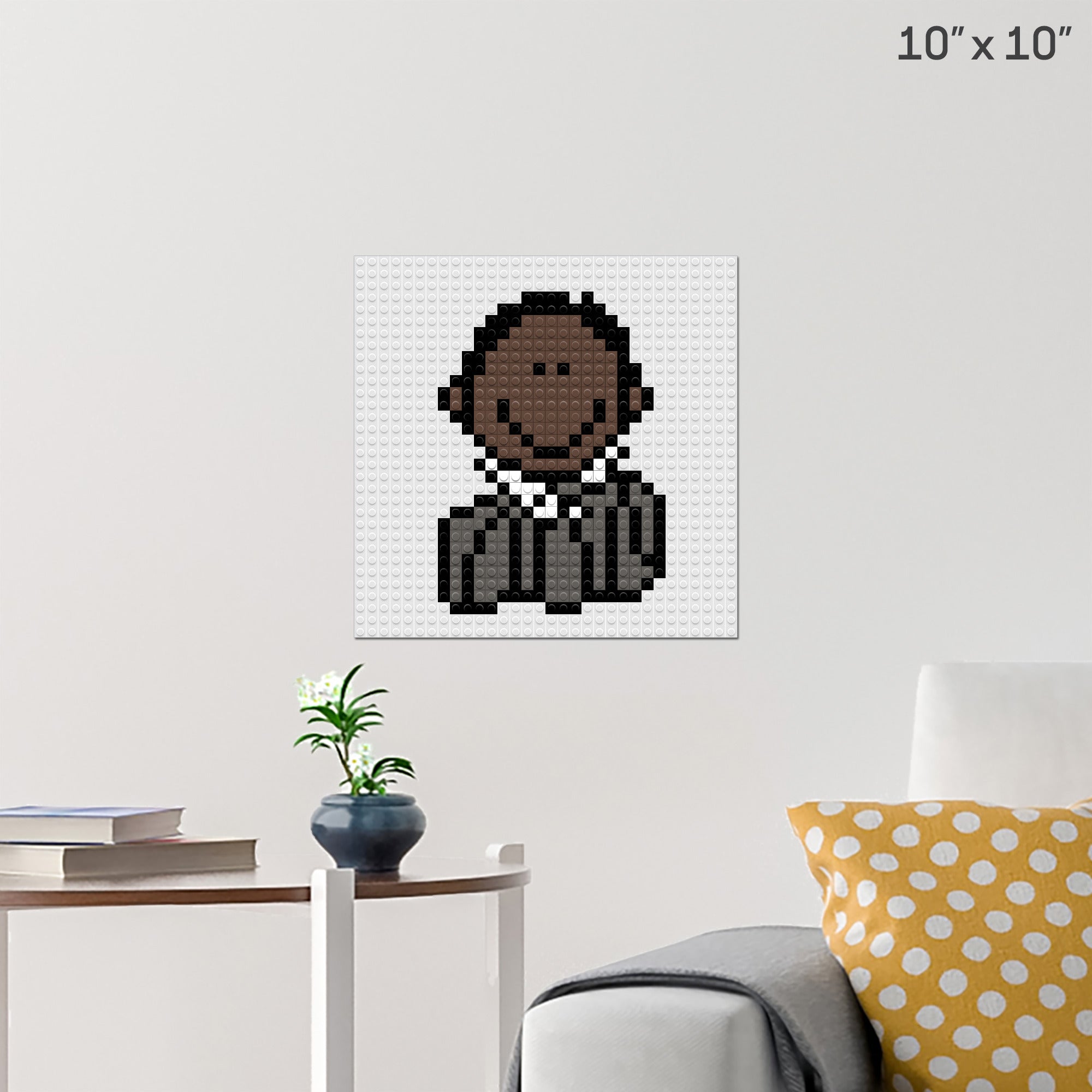 Martin Luther King Jr. Day Pixel Art Wall Poster - Build Your Own with ...