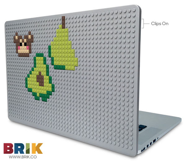 monkey, avacado and a pear Laptop Case – BRIK
