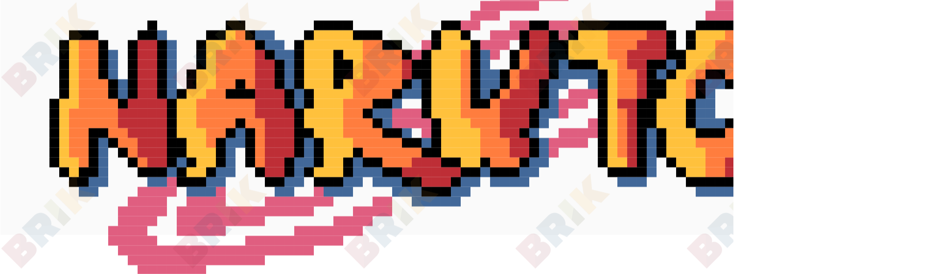 Pixel Art Minecraft Naruto