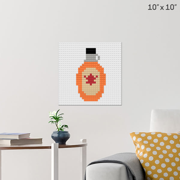 National Maple Syrup Day Pixel Art Wall Poster - Build Your Own with ...