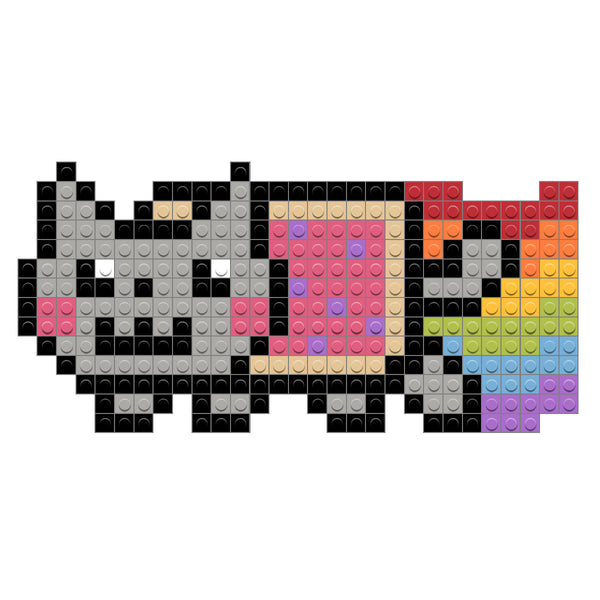 Minecraft Papercraft Nyan Cat