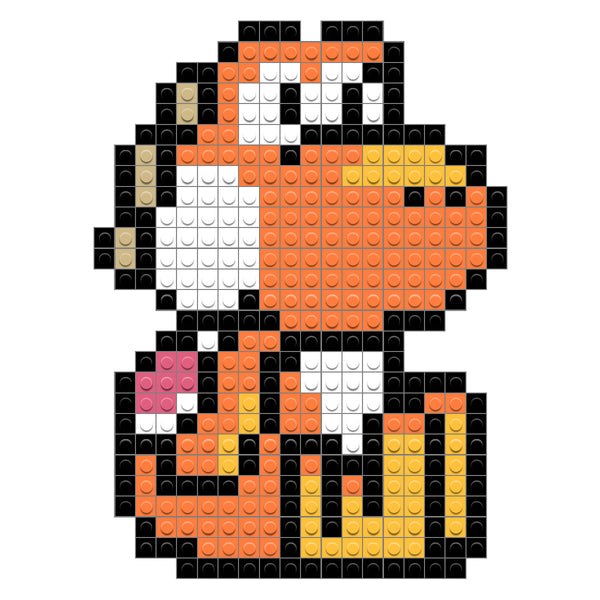 orange baby yoshi – BRIK