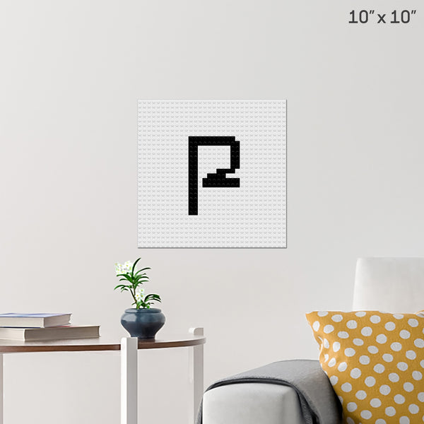 Paul Pierce Pixel Art Wall Poster - Build Your Own with Bricks! - BRIK