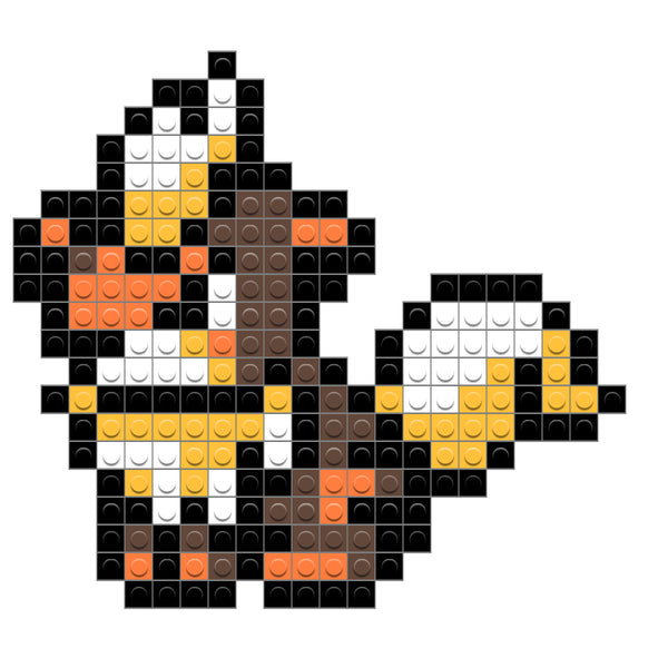 Arcanine Pixel Art