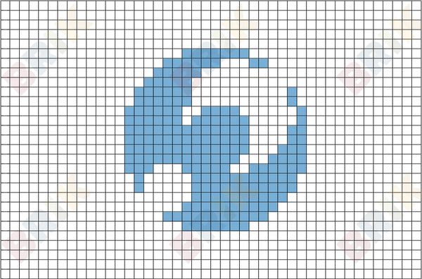 Pokemon Logo Pixel Pokemon Logo Keychain (FREE .3mf Digital Download)