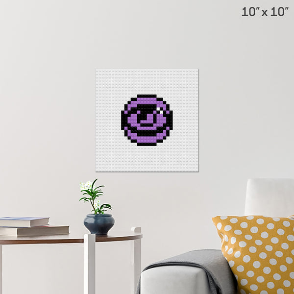 Pokemon Psychic Energy Pixel Art Wall Poster - Build Your Own with ...