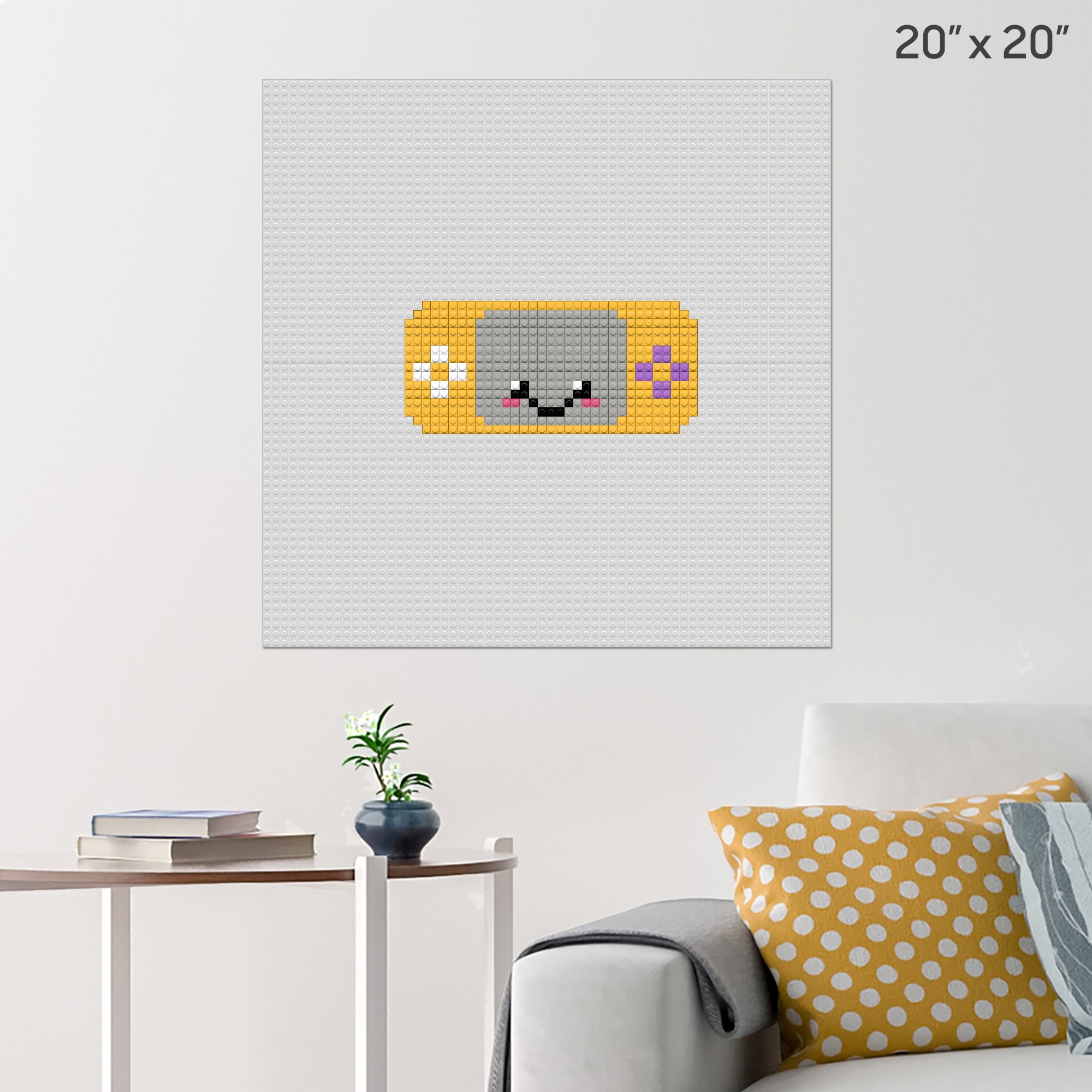 PSP Pixel Art Wall Poster - Build Your Own with Bricks! - BRIK