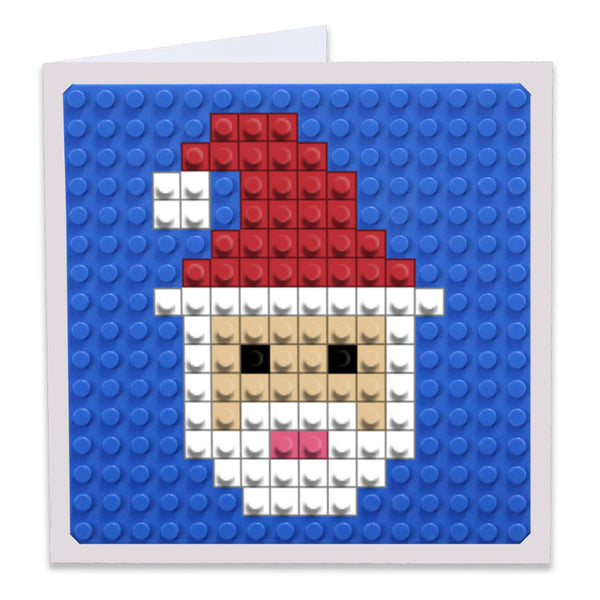 Santa Claus Build-On Greeting Card | BRIK