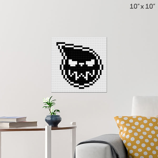Soul Eater Pixel Art Wall Poster - Build Your Own with Bricks! - BRIK