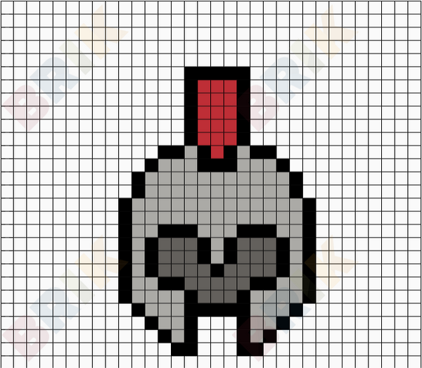 Minecraft Chestplate Pixel Art