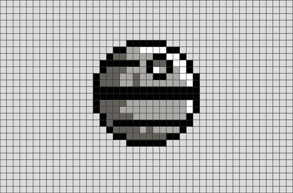 Star Wars Death Star Pixel Art – BRIK
