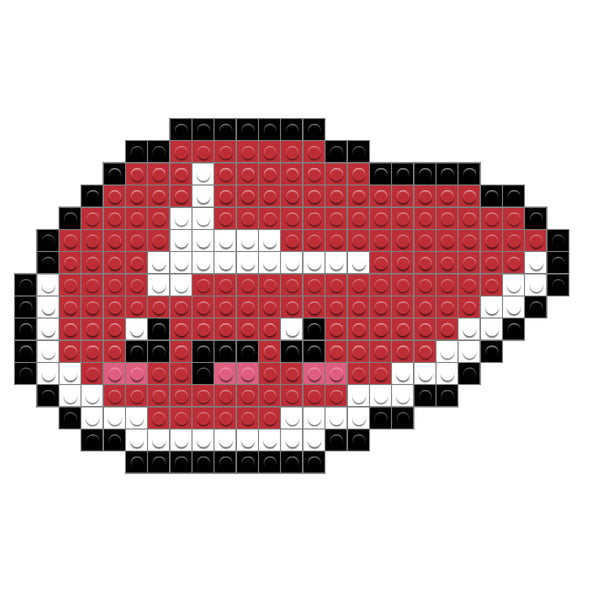 Minecraft Steak Pixel Art