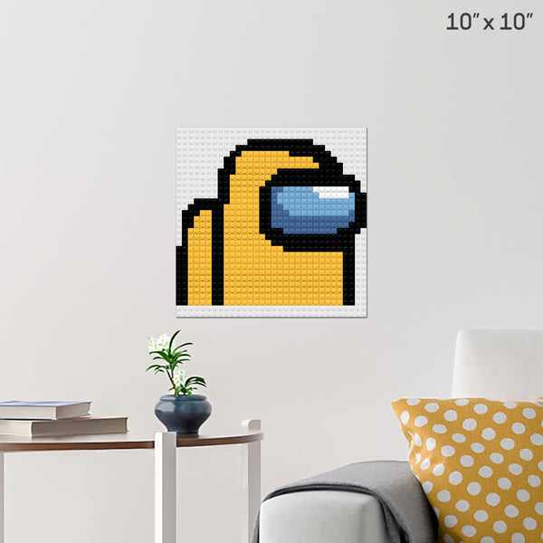 sus Wall Poster - Build Your Own with Bricks! - BRIK